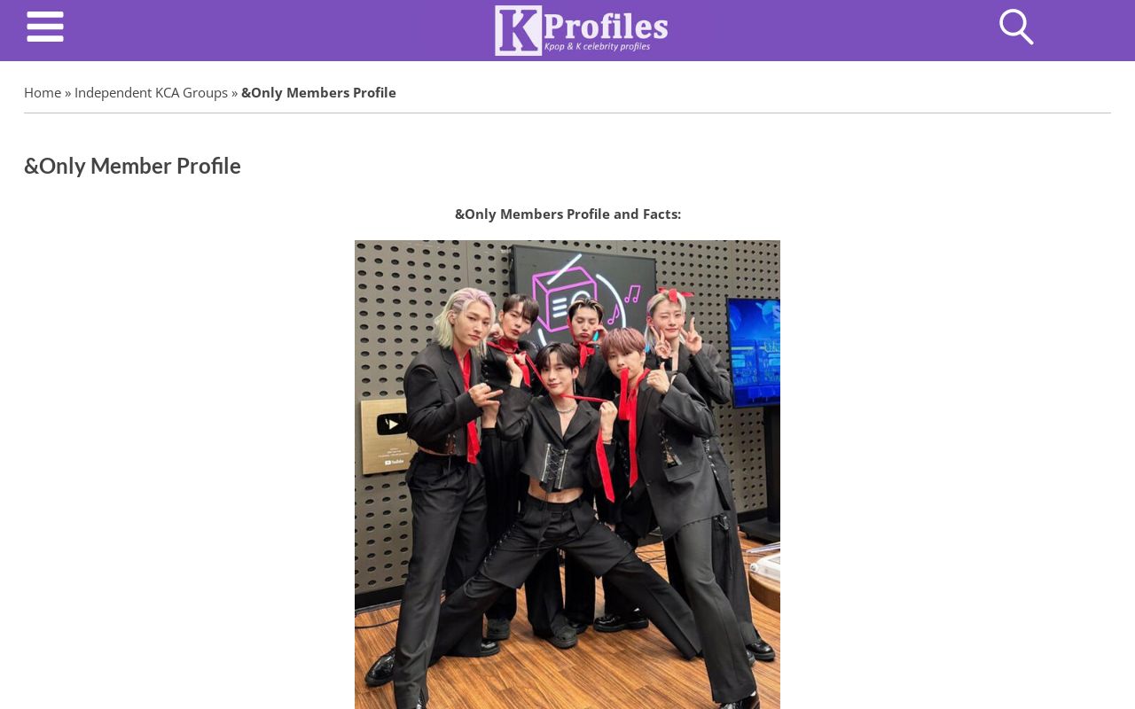 &Only Members Profile (Updated!) - KCA Profiles